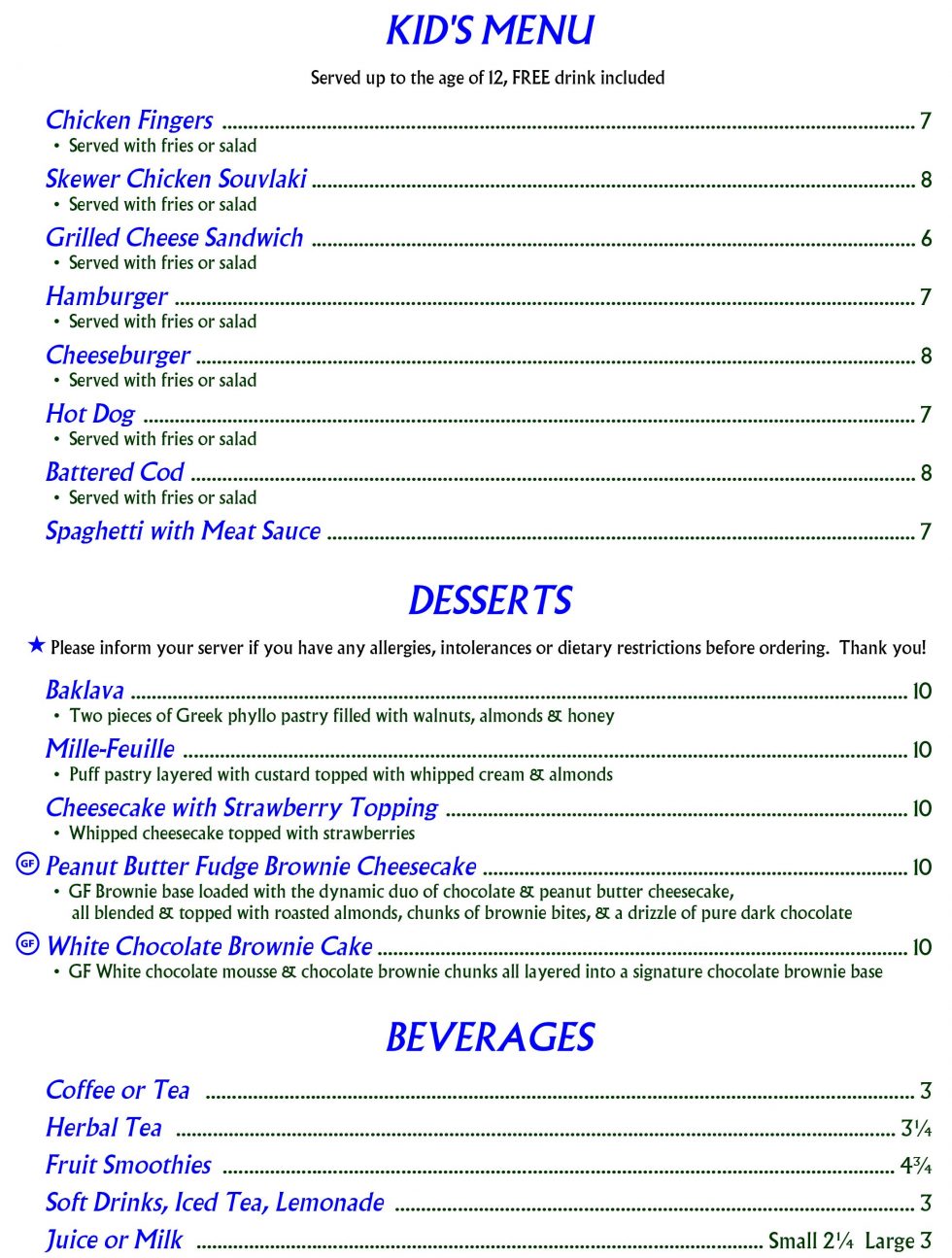 Dinner | Taverna Rodos